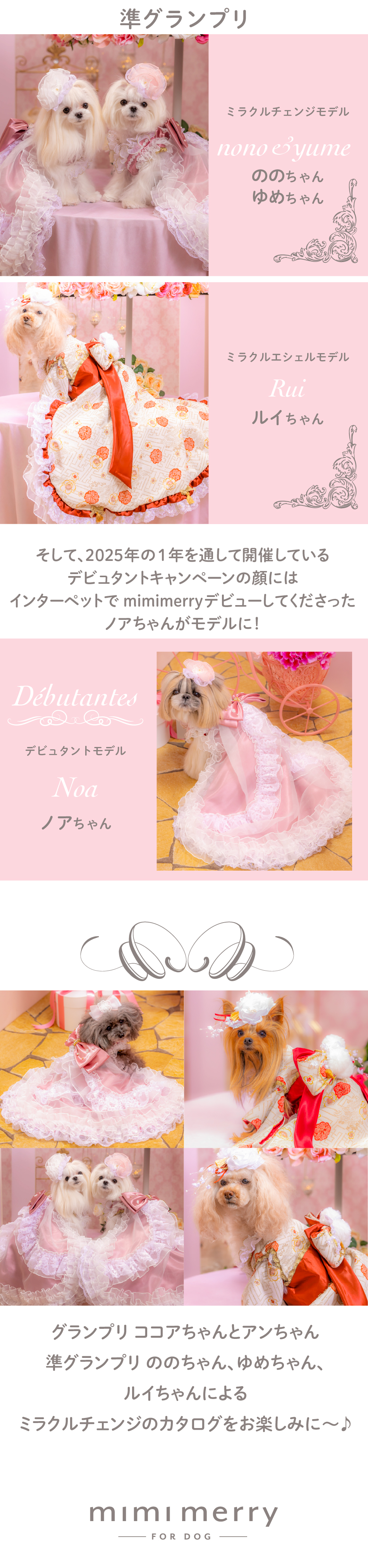 miracle changeカタログモデル＆デビュタントモデル発表☆